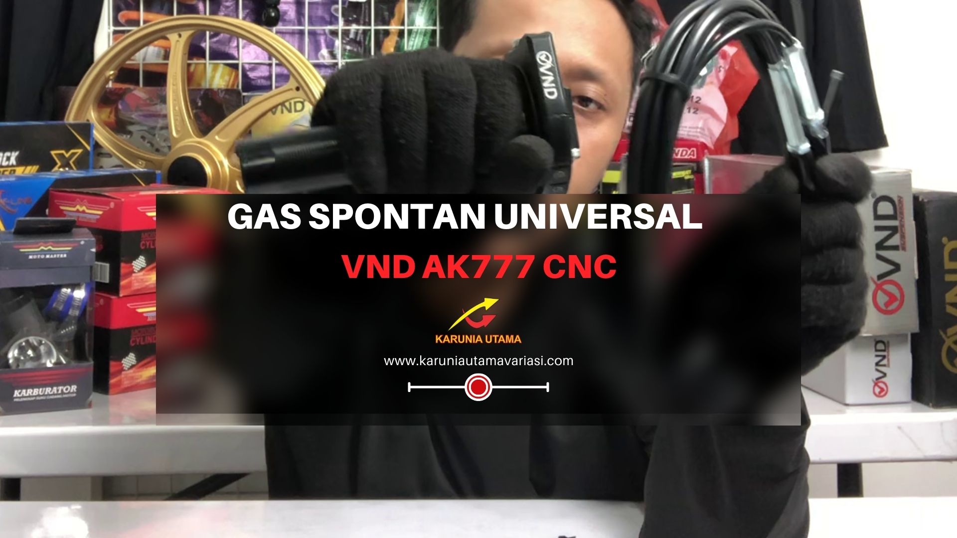 GAS SPONTAN VND CNC - Karunia Utama Variasi